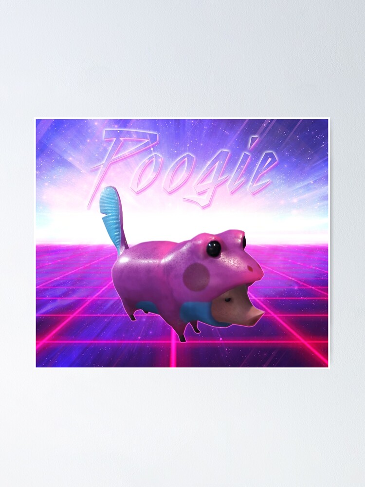 "Vaporwave Poogie" Poster for Sale by DigitalCleo | Redbubble