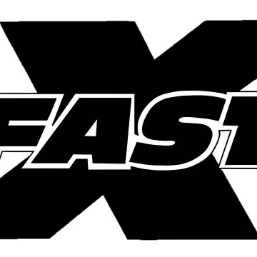 "Fast X Logo" Sticker for Sale by BeckyA16 | Redbubble
