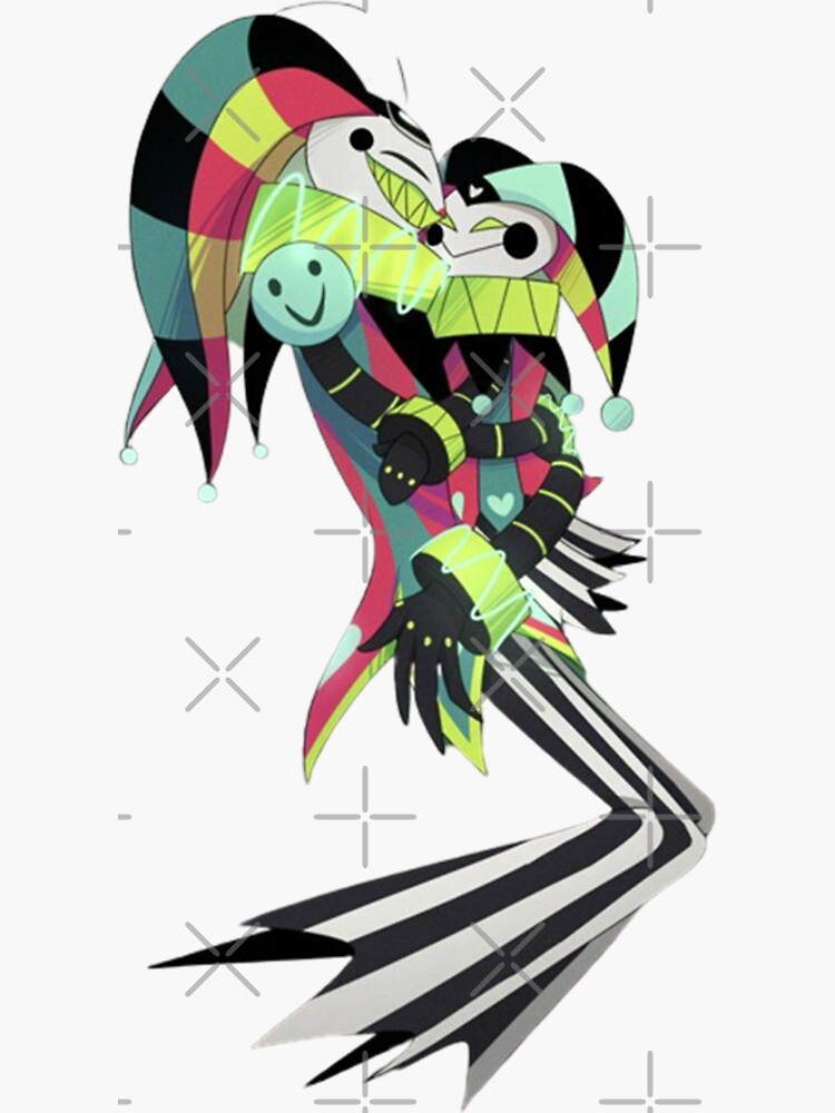 "Helluva Boss - Fizzarolli" Sticker for Sale by aliyah-shirt | Redbubble