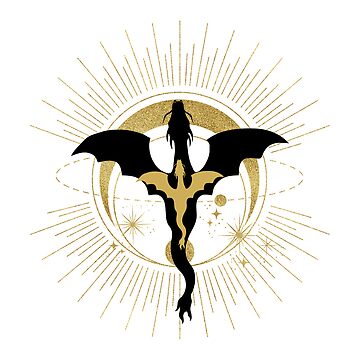 "Fourth Wing Dragons" Sticker for Sale by biancacaleman | Redbubble