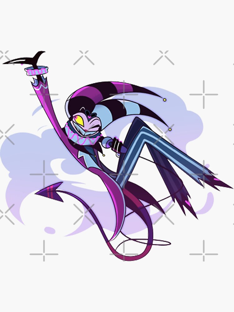 "Helluva Boss - Fizzarolli" Sticker for Sale by aliyah-shirt | Redbubble