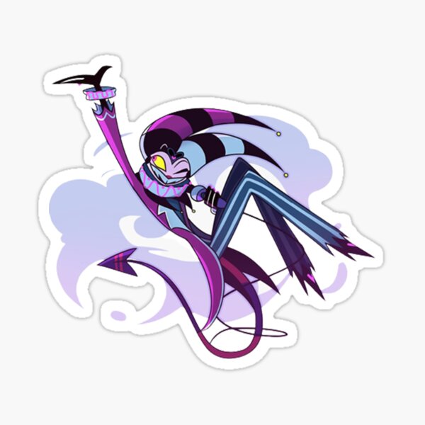 "Helluva Boss - Fizzarolli" Sticker for Sale by aliyah-shirt | Redbubble