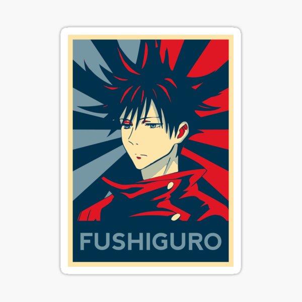 "Fushiguro" Stickerundefined by Thomas-BZH | Redbubble