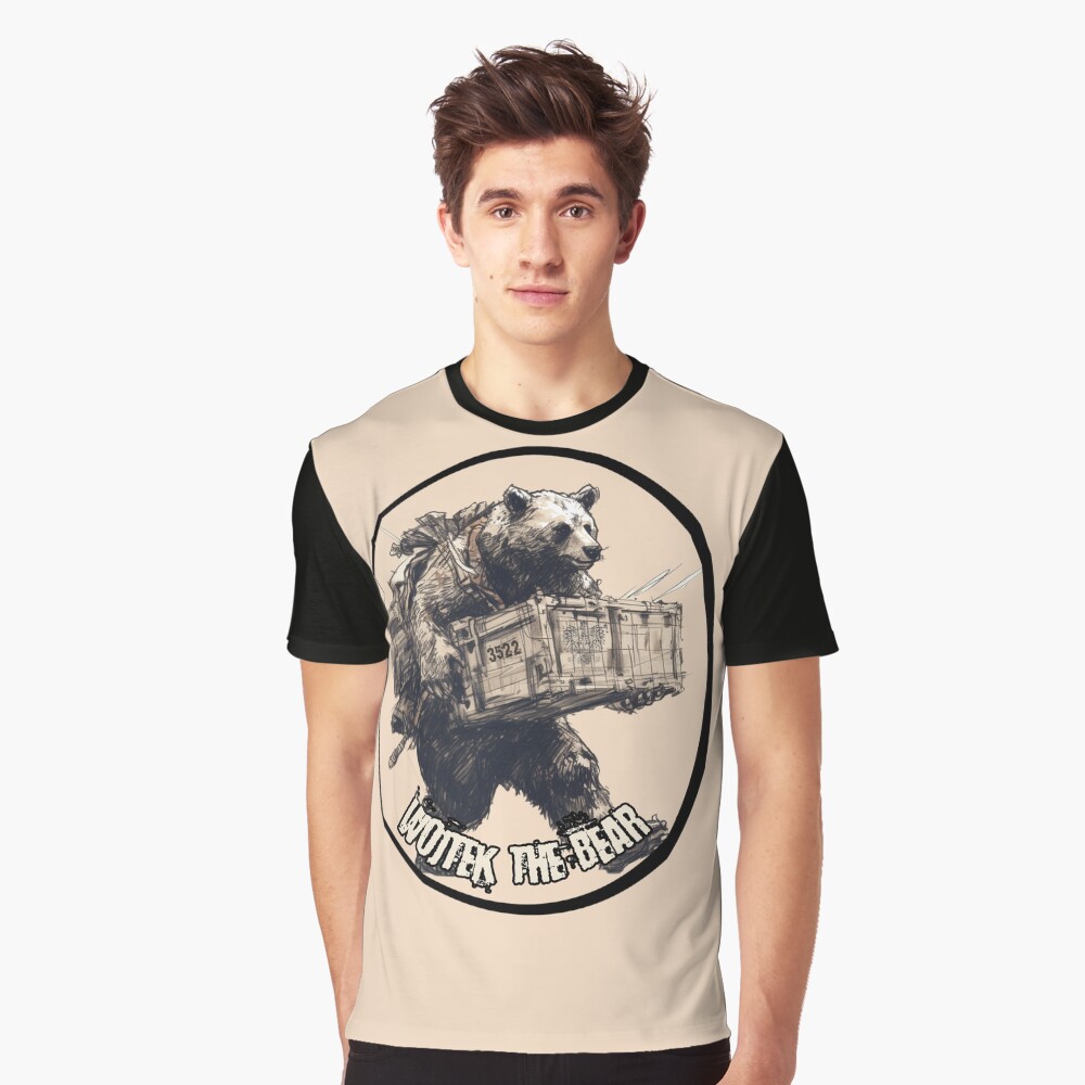 "Wojtek the Bear" Sticker for Sale by DuoGraphic | Redbubble