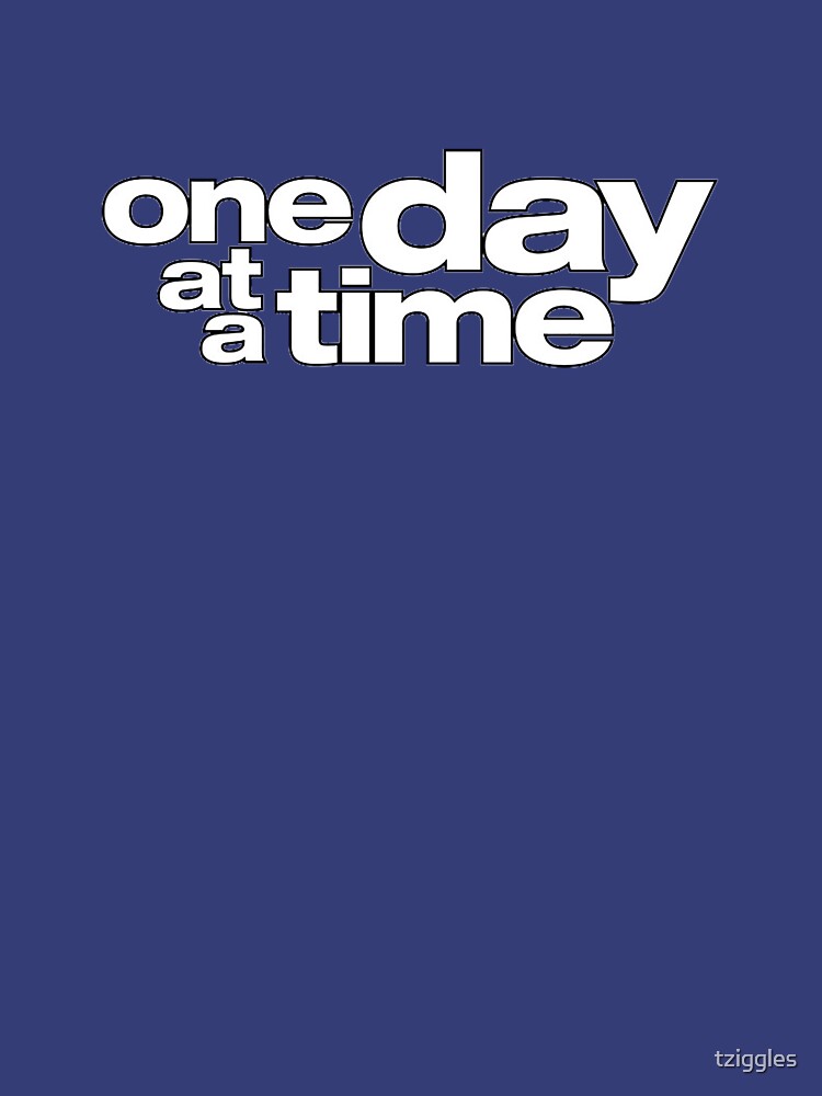"One Day at a Time - basic logo - netflix" T-shirt by tziggles | Redbubble