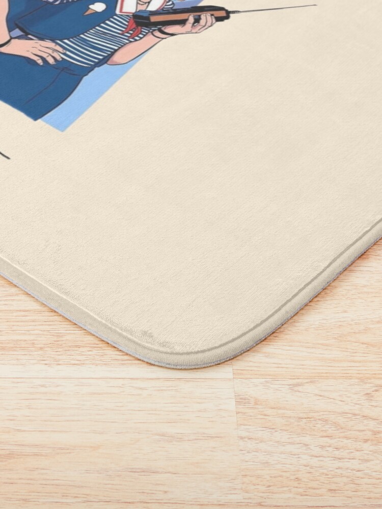 Stranger Things Steve and Robin | Bath Mat sold by Zuhura | SKU ...