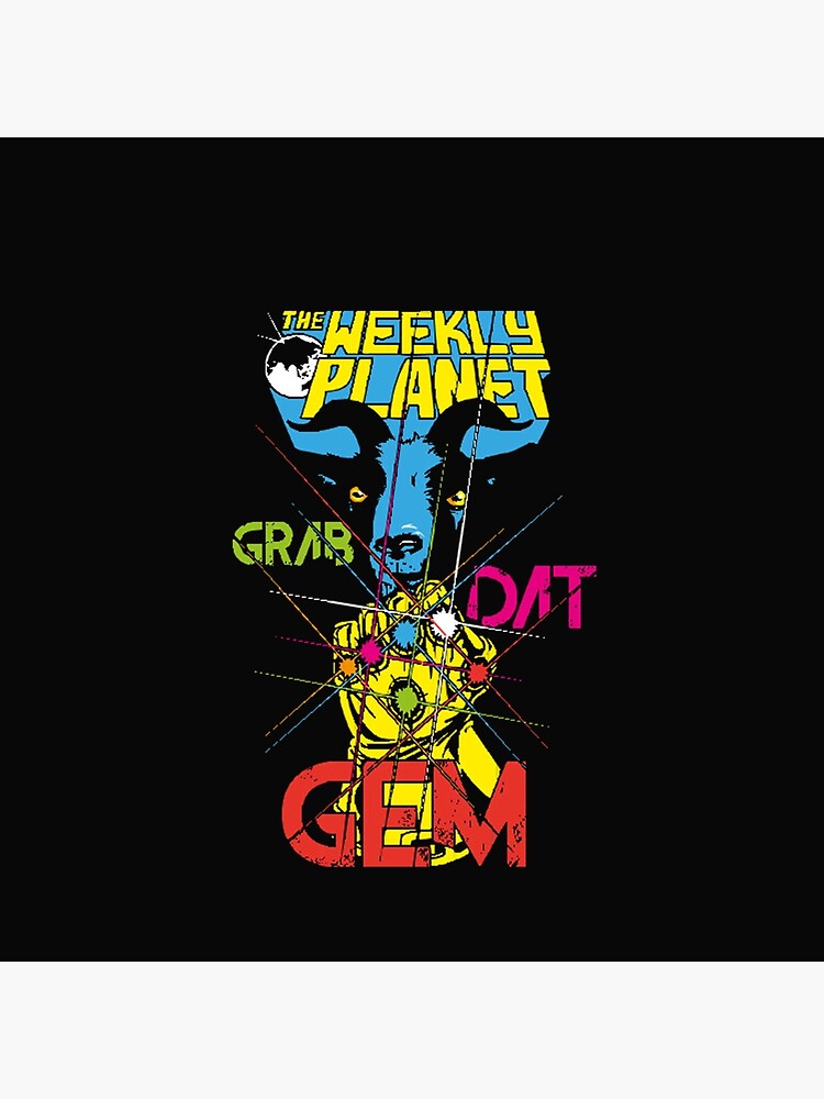 "The Weekly Planet" Pillow for Sale by SmritiMaster | Redbubble