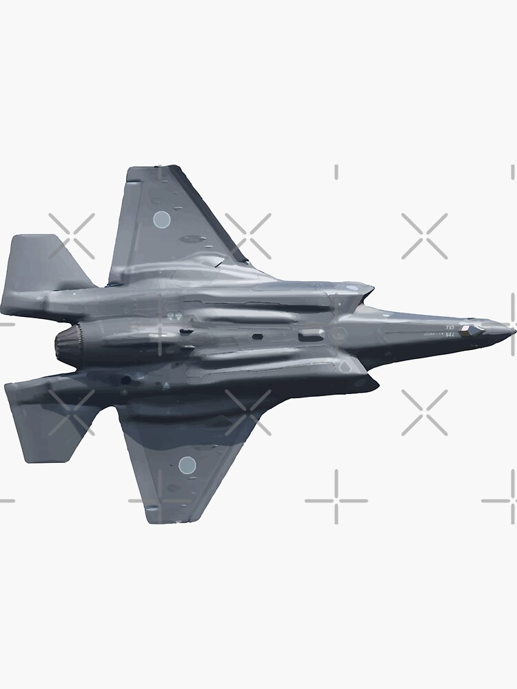 "Lockheed Martin F 35 Lightning Fighter Jet underbelly US Air Force ...