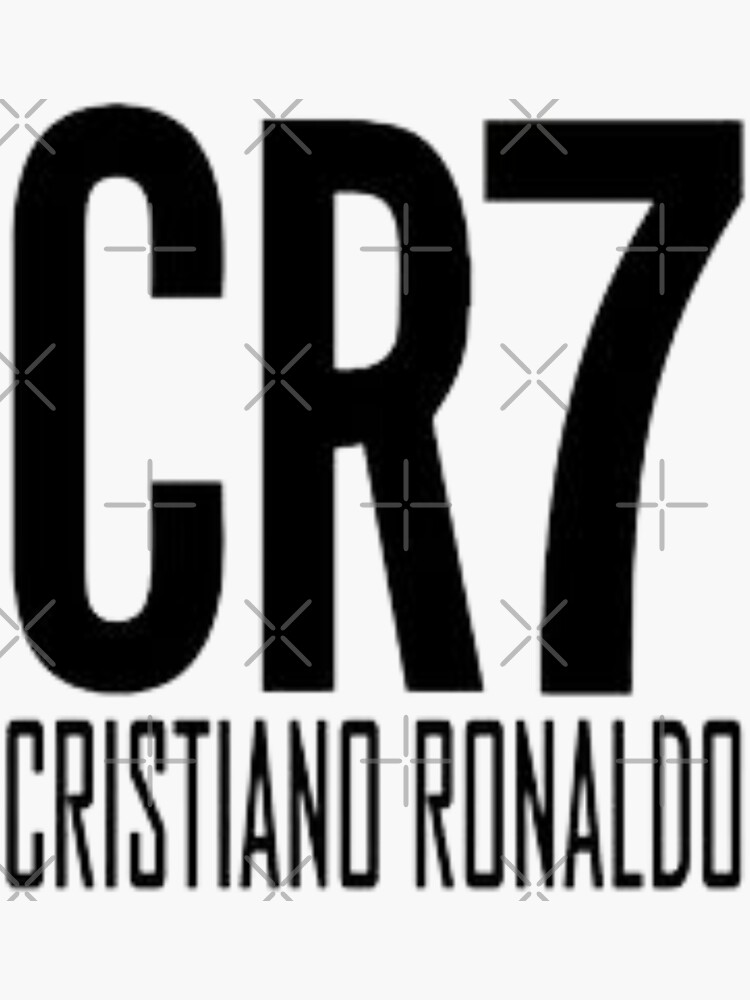 "cr7" Sticker for Sale by Shapes-Design- | Redbubble
