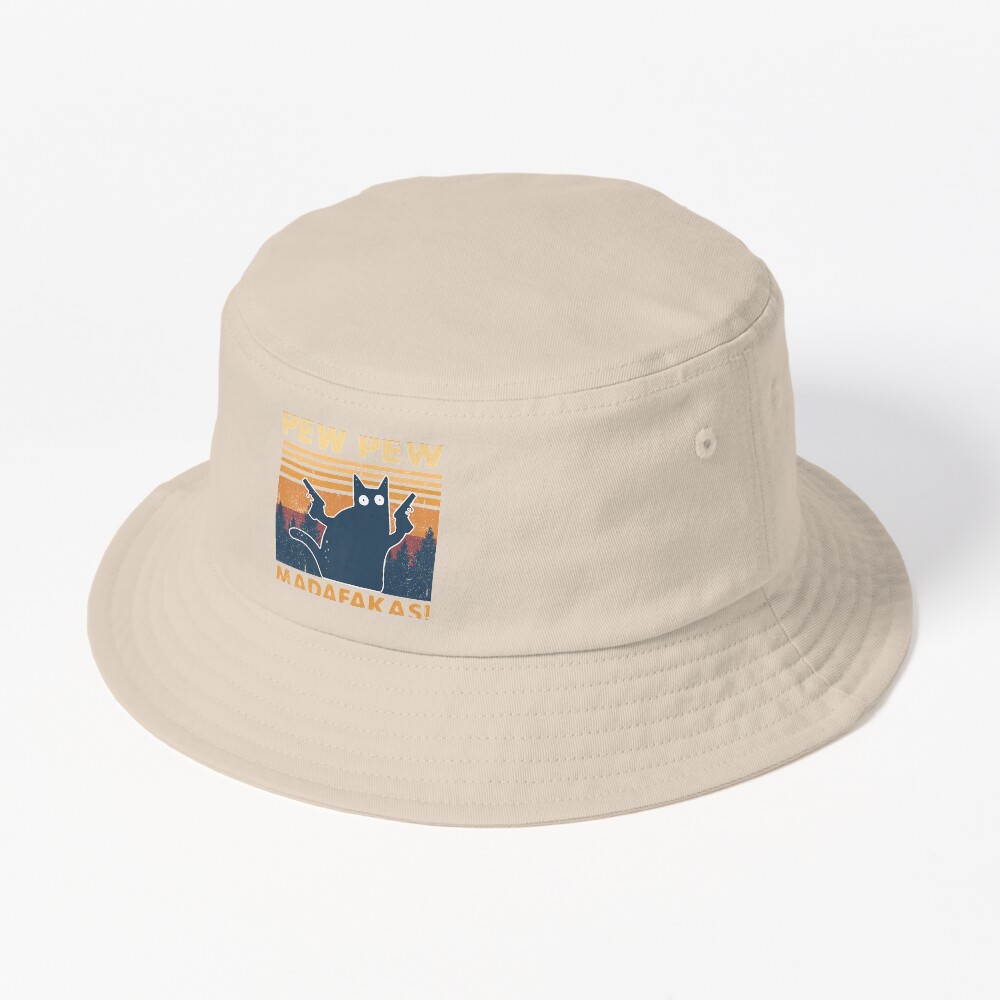 "Vintage Pewpewpew Mada-Fakas Crazy Pew Cat Premium " Sticker for Sale ...