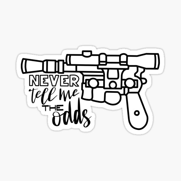 "Blaster outline" Sticker for Sale by kaylarlucas | Redbubble