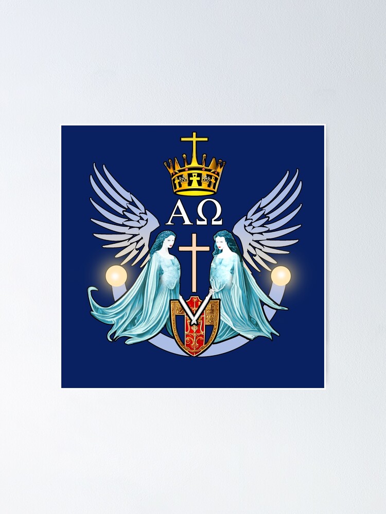 "Christian Heraldry" Poster for Sale by Hyperdulia | Redbubble