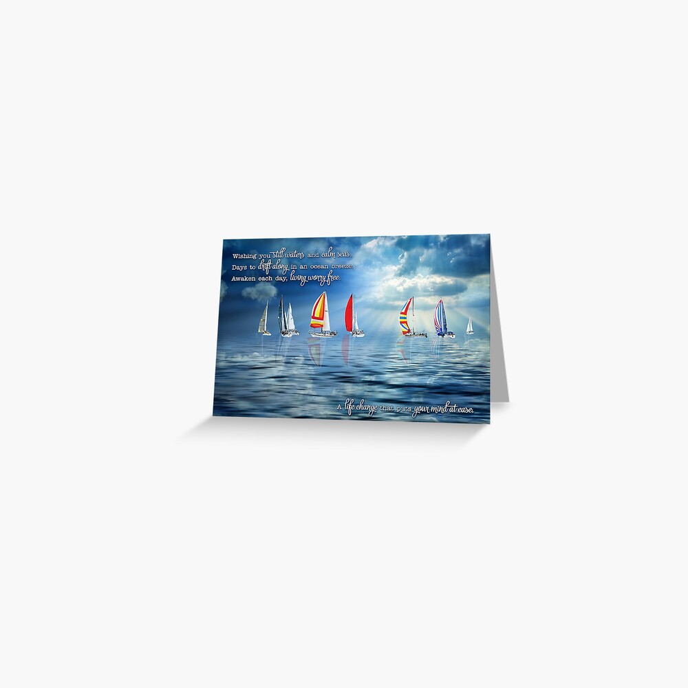 "Retirement Congratulations Sailing the Sea Theme " Greeting Card by ...