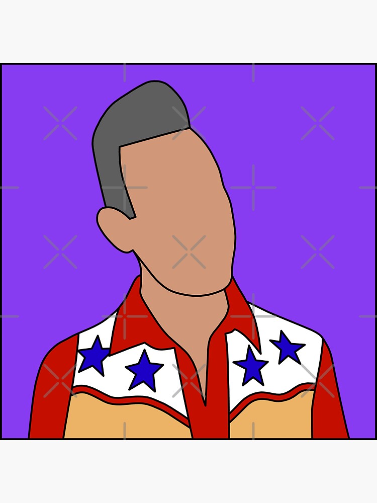"Jimbo" Sticker for Sale by drag-fan-art | Redbubble