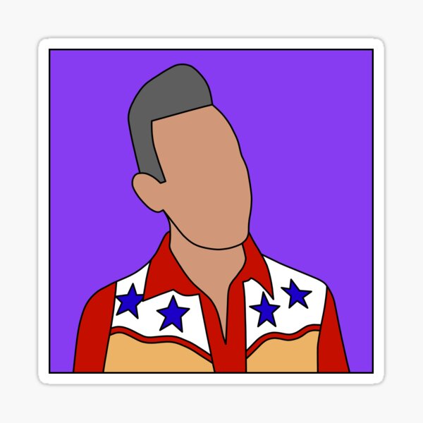 "Jimbo" Sticker for Sale by drag-fan-art | Redbubble