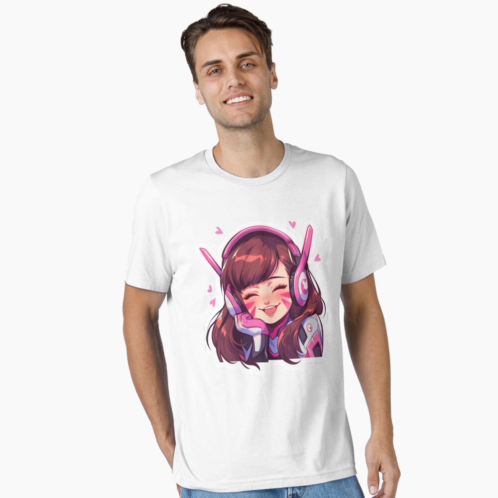 "Cute D.Va" Sticker for Sale by SchellStation | Redbubble