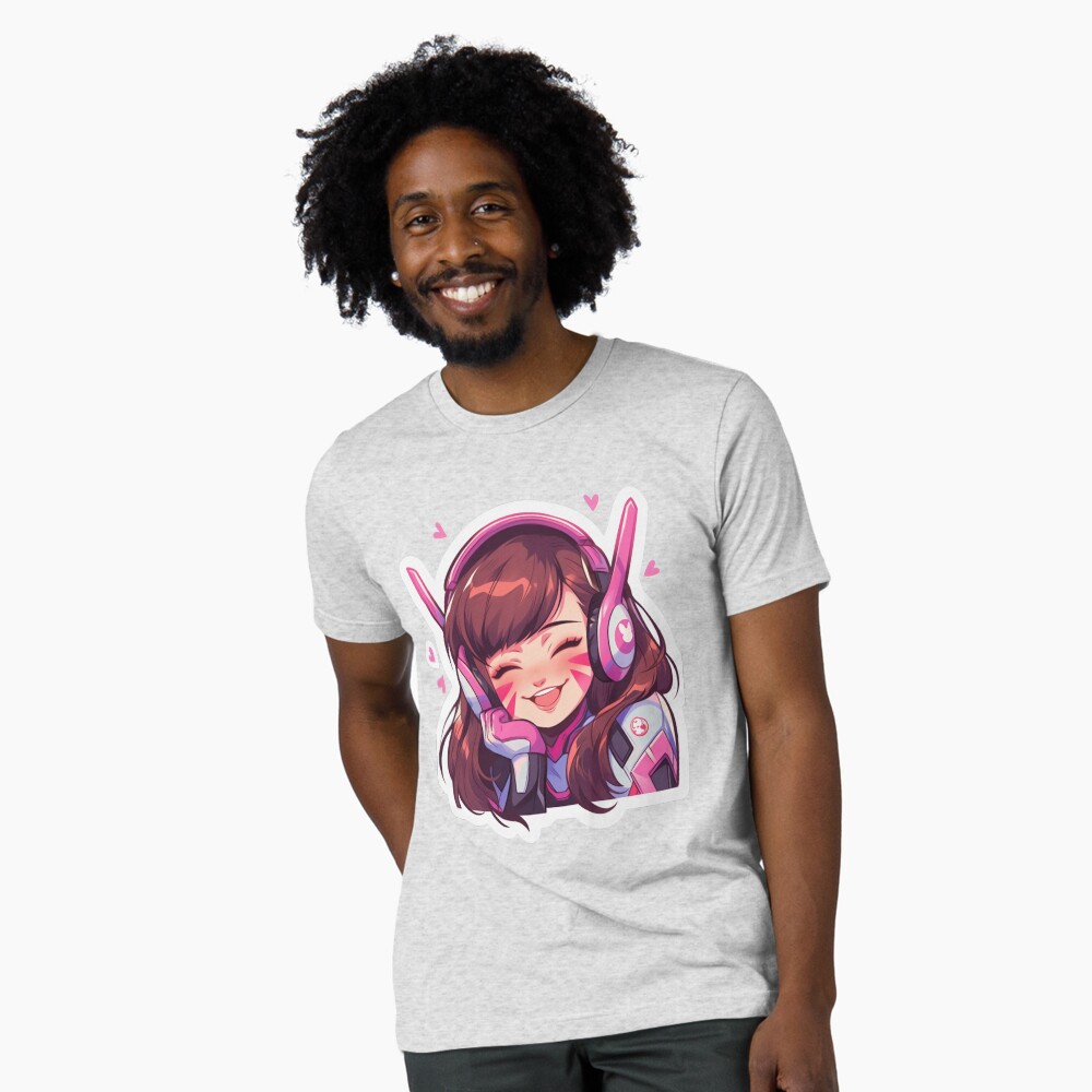 "Cute D.Va" Sticker for Sale by SchellStation | Redbubble