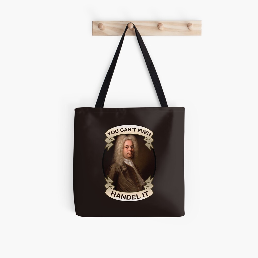 "Handel Pun" Sticker for Sale by CafePretzel | Redbubble
