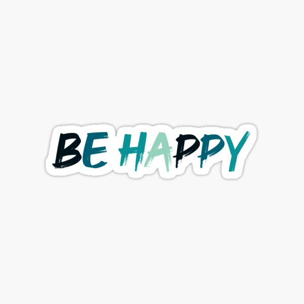 "Be Happy | Positivity | Positive | Quote | Minimalist | Minimalism ...