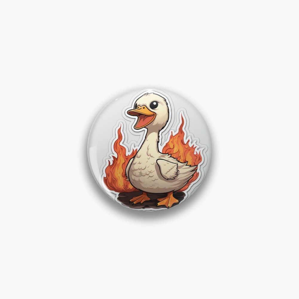 "Goose Arson" Sticker for Sale by PhillipFlathead | Redbubble