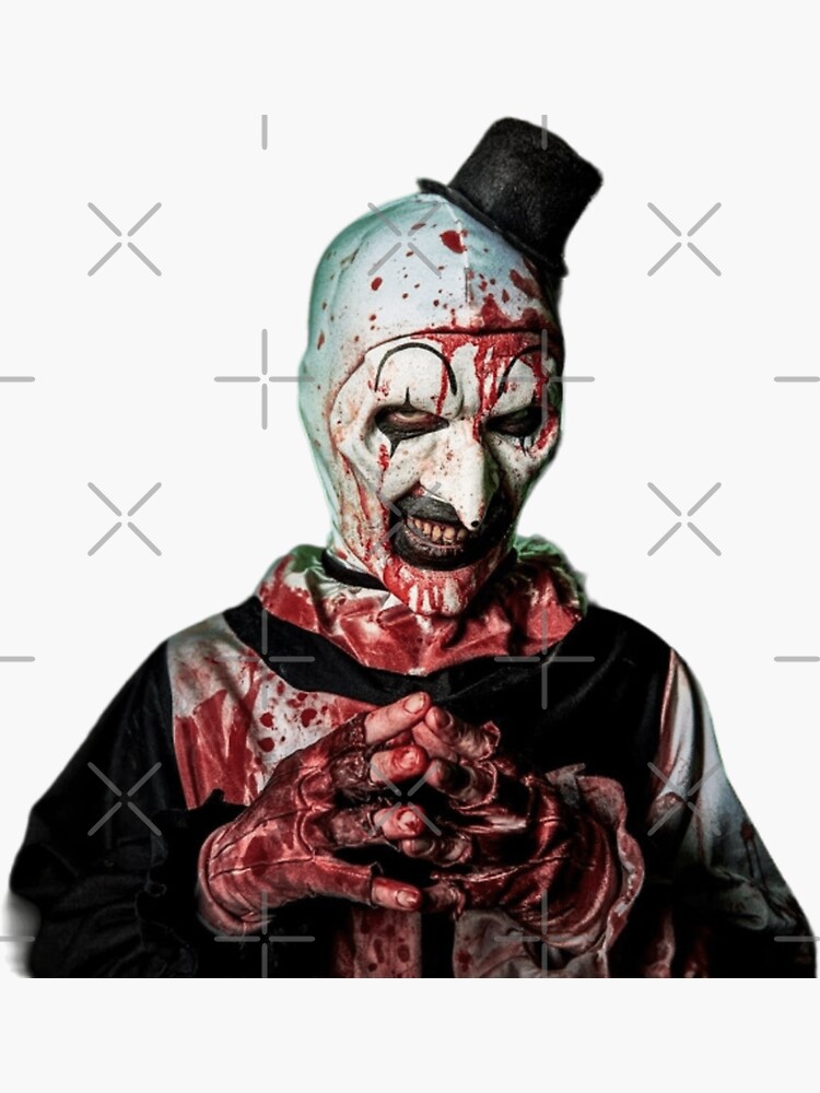 "Terrifier" Sticker for Sale by NationGraphix | Redbubble