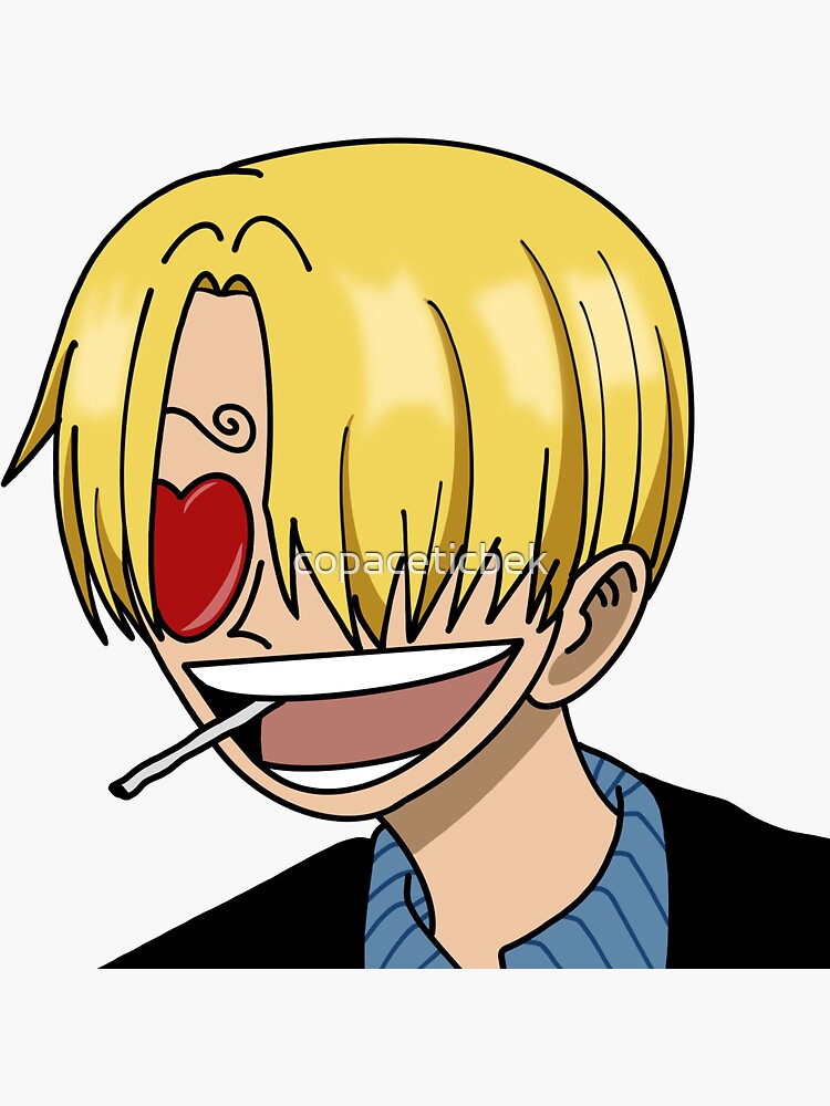 "Sanji Love" Sticker for Sale by copaceticbek | Redbubble