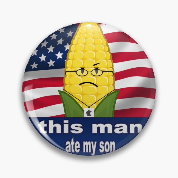 Inanimate Insanity Steve Cobs This Man Ate My Son Pin For Sale By Darkii Uwu Redbubble