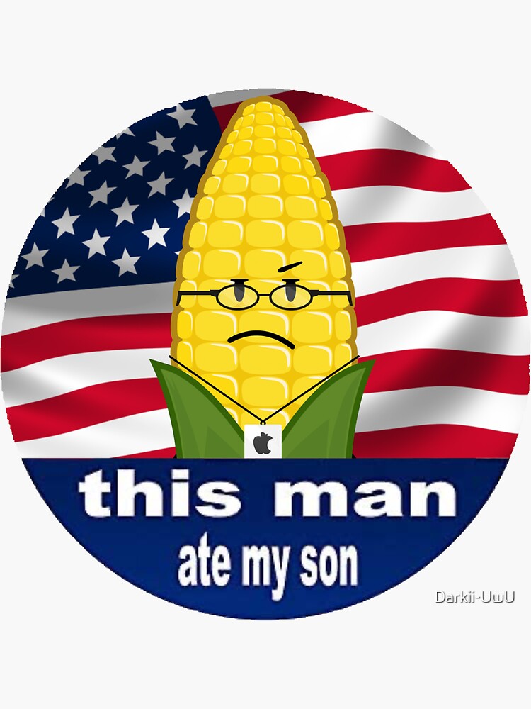 " Inanimate Insanity Steve Cobs This Man Ate My Son" Sticker for Sale ...