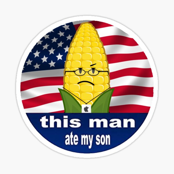 " Inanimate Insanity Steve Cobs This Man Ate My Son" Sticker for Sale ...