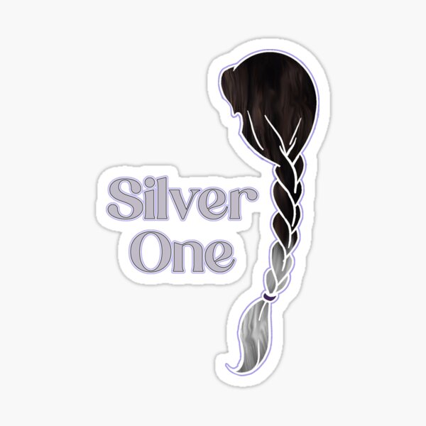 "Fourth Wing Silver One" Sticker for Sale by baranskini | Redbubble