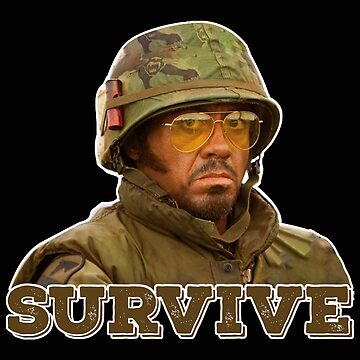 "Tropic Thunder" Sticker for Sale by Vivianamity | Redbubble