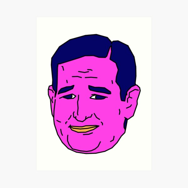"Ted Cruz" Art Print for Sale by Shlappydo | Redbubble