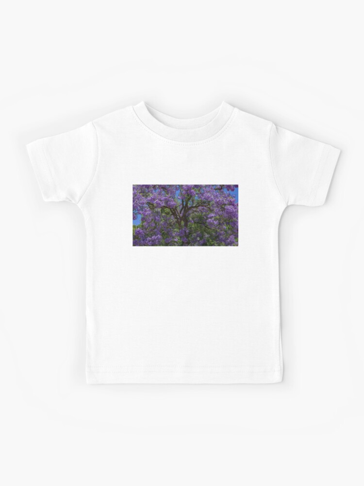 "Jacaranda Tree Brilliance - Bendigo, Victoria" Kids T-Shirt for Sale ...