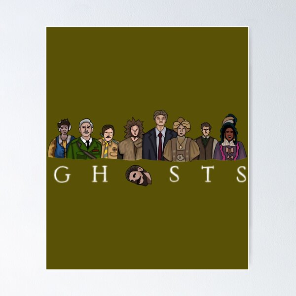 "bbc ghosts " Poster for Sale by lmqgkackcn80 | Redbubble