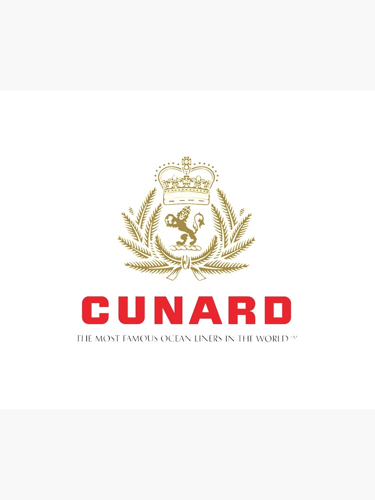Cunard Cruises Logo Cunard Shares Special Image Of New Ship Queen Anne
