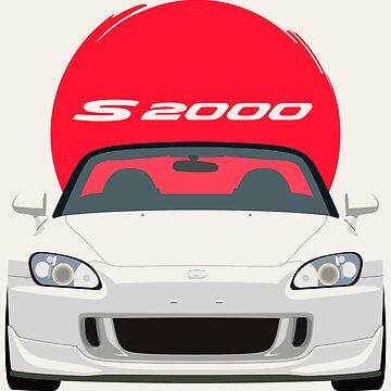 "JDM S2000 vector art" Sticker for Sale by shlaboza | Redbubble