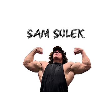 "Sam Sulek" Sticker for Sale by LvL7Design | Redbubble