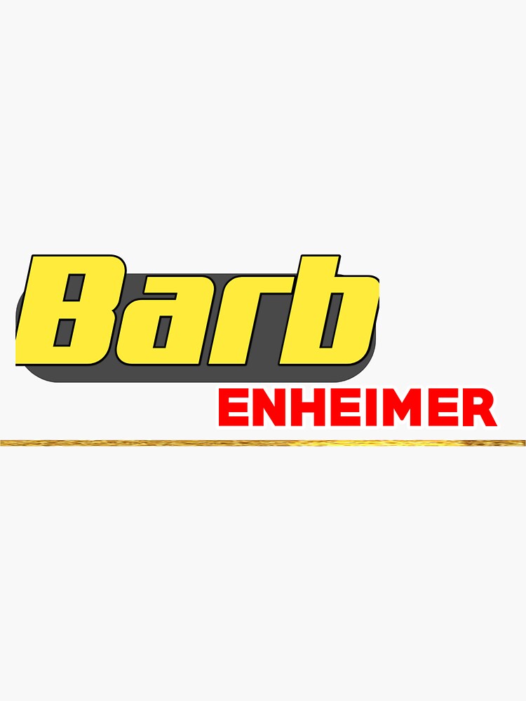 "Barbenheimer " Sticker for Sale by Galaxypoint | Redbubble