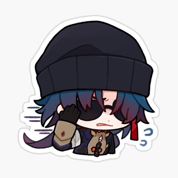"Honkai Star Rail Chibi Blade- Incognito" Sticker for Sale by ...