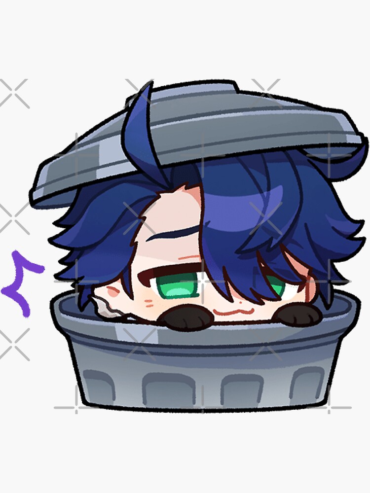 "Honkai Star Rail Chibi Sampo- Trash" Sticker for Sale by ...