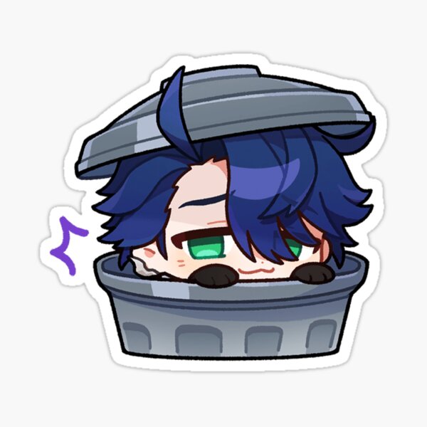 "Honkai Star Rail Chibi Sampo- Trash" Sticker for Sale by ...