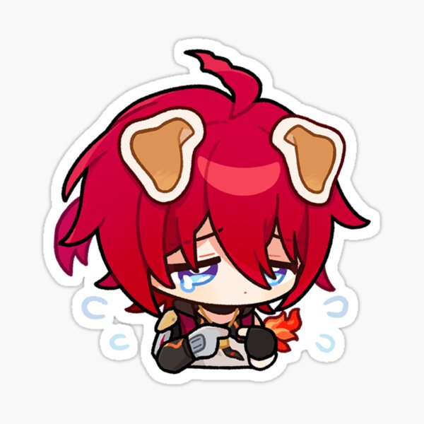 "Honkai Star Rail Chibi Luka- Sad" Sticker for Sale by HerrscherOfArt ...