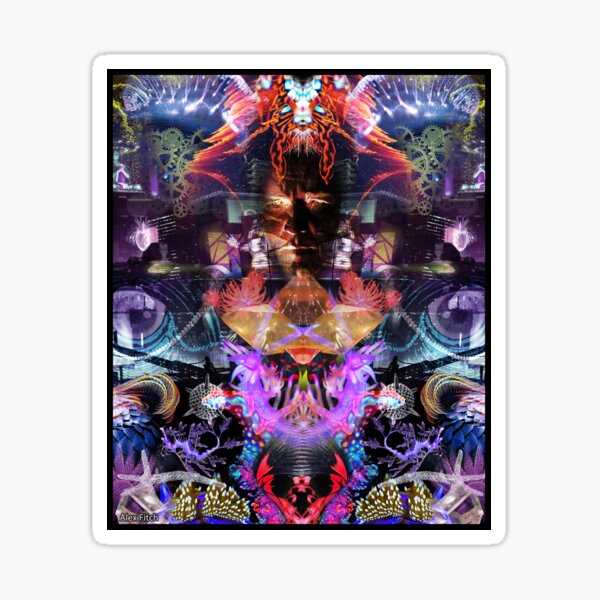 "Observer" Sticker for Sale by mentalalchemy | Redbubble