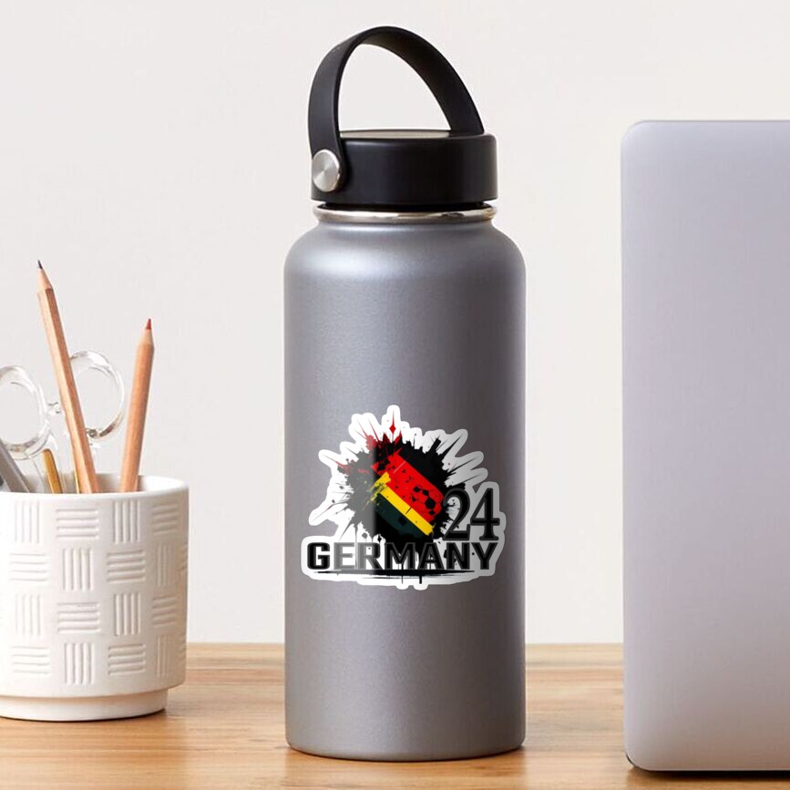 "Germany 2024 European Championship" Sticker by Ecmoprints | Redbubble