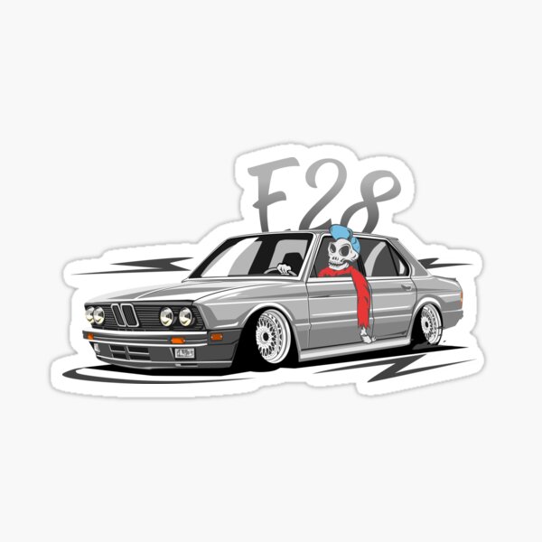Bmw E28 Stickers | Redbubble