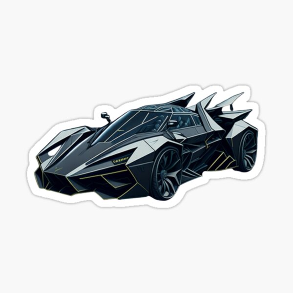 "futuristic sports car" Sticker by ProductArtistry | Redbubble