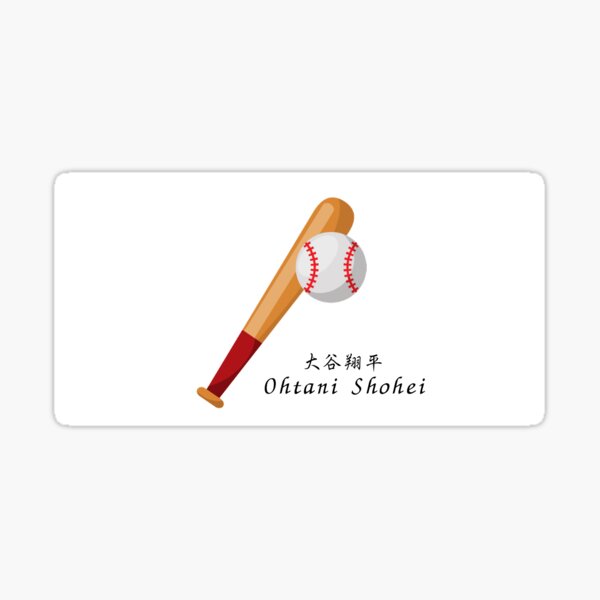 "Ohtani Shohei Sticker" Sticker for Sale by Sho-Tani | Redbubble