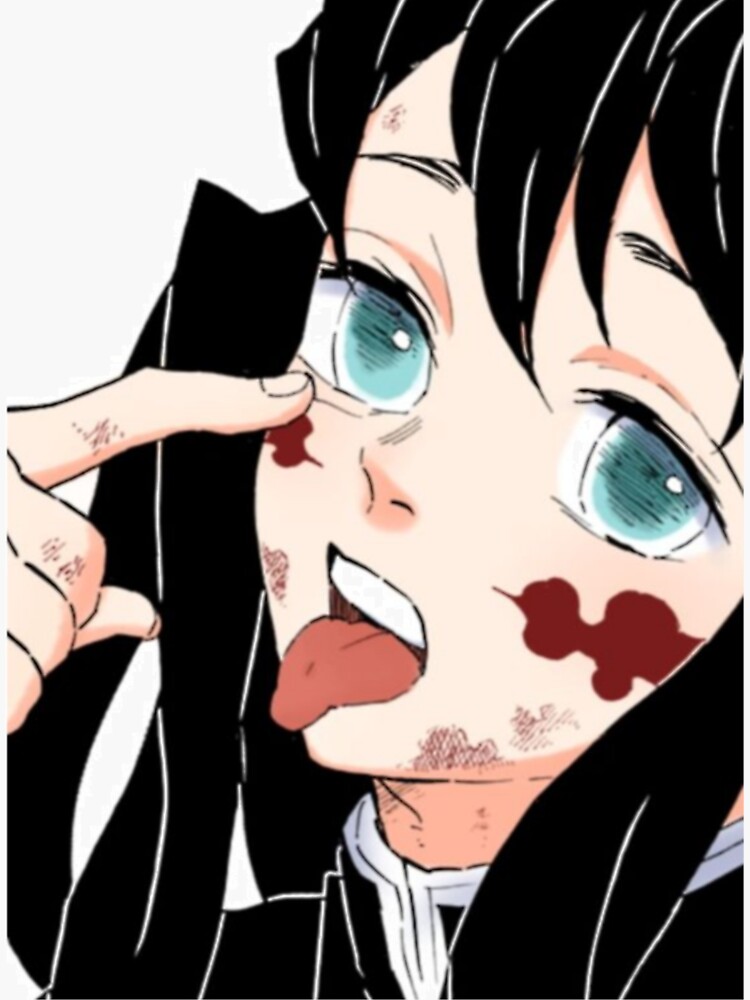 "Demon Slayer - Muichiro Tokito " Sticker for Sale by HobrKian | Redbubble