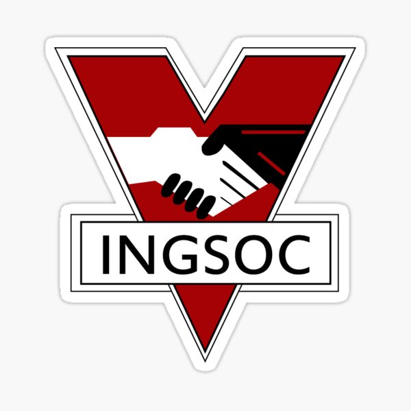 "INGSOC 1984" Sticker by alexlab79 | Redbubble
