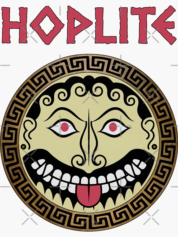 "Ancient Greek Hoplite Gorgon Shield - Ancient Greek Warfare - Greek ...